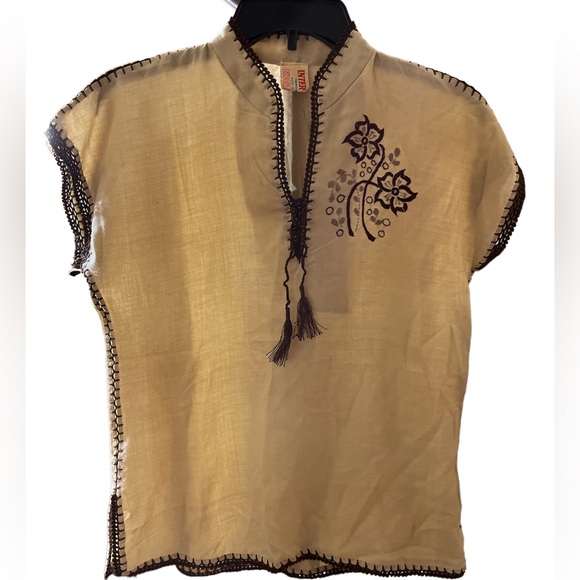 inter-club | Tops | Gorgeous Asian Inspired Top Made In Thailand Small ...